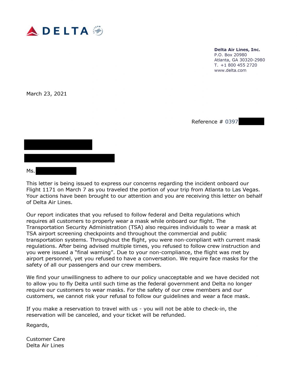 EXCLUSIVE: Delta Airlines and TSA Target & Intimidate a Passenger ...