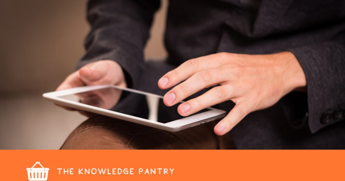 Create an On The Go Knowledge Pantry - coreysdigs.com