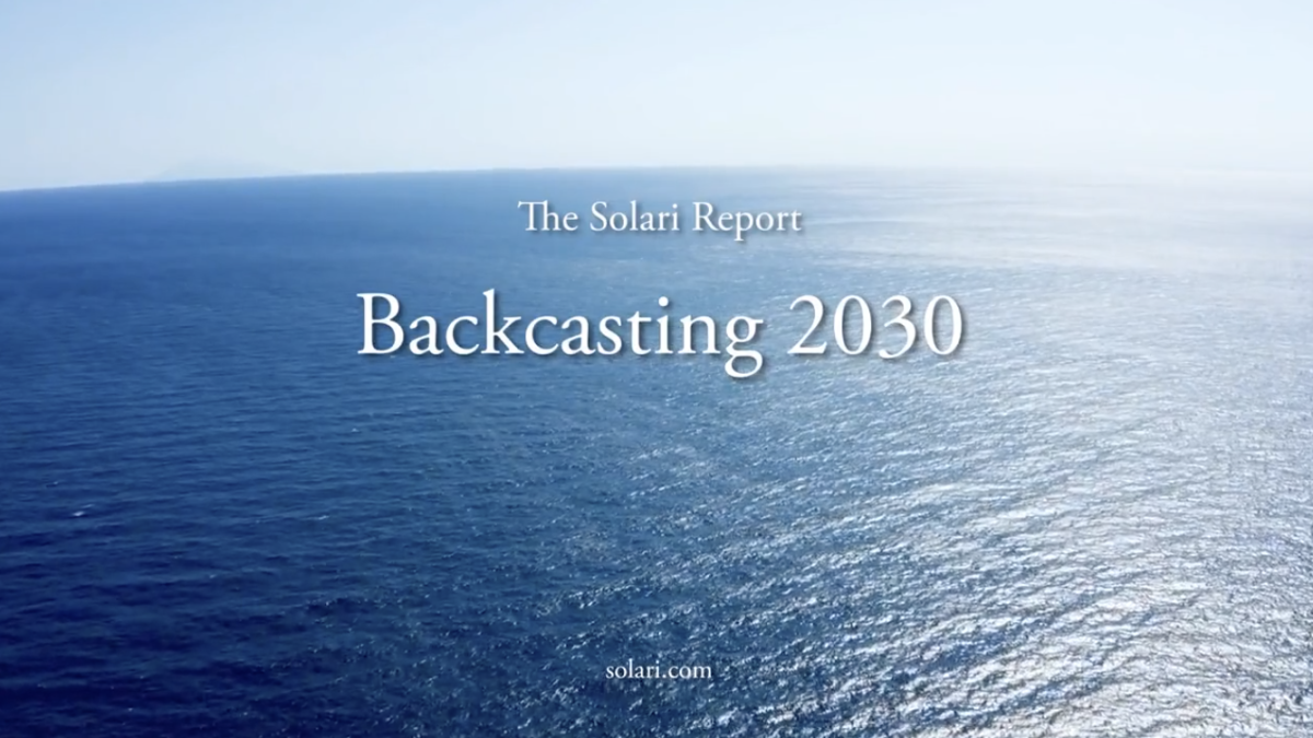 2030 Backcasting with Catherine and Solari Series Hosts and Allies ...