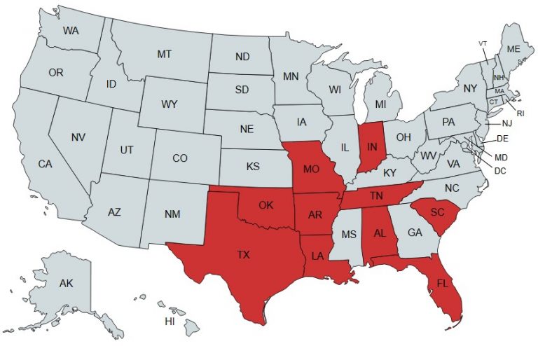 A Look at 10 Red States Leading the Charge Against Financial Tyranny ...