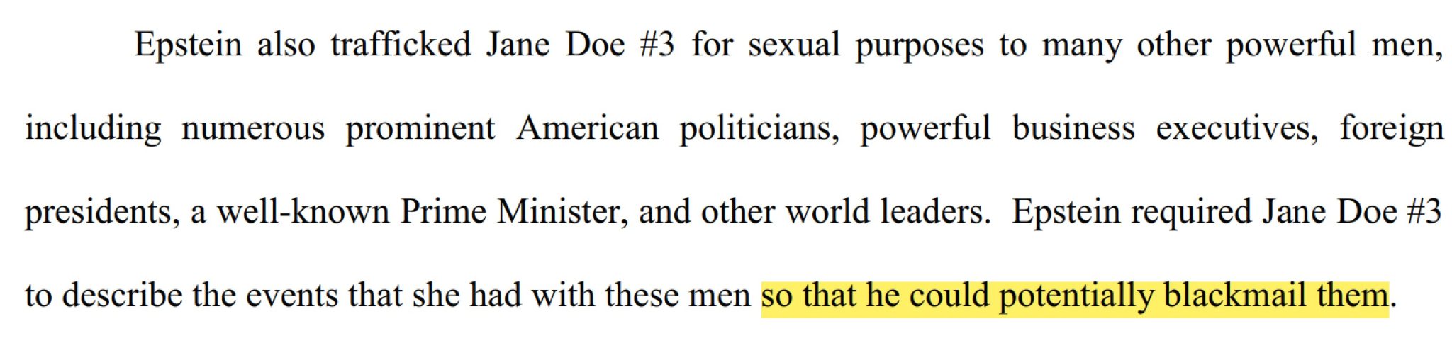 John Does Named in New Epstein Documents - coreysdigs.com